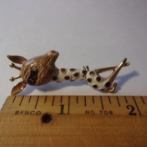 Jewelry | Vintage Giraffe Enameled Brooch Pin | Poshmark